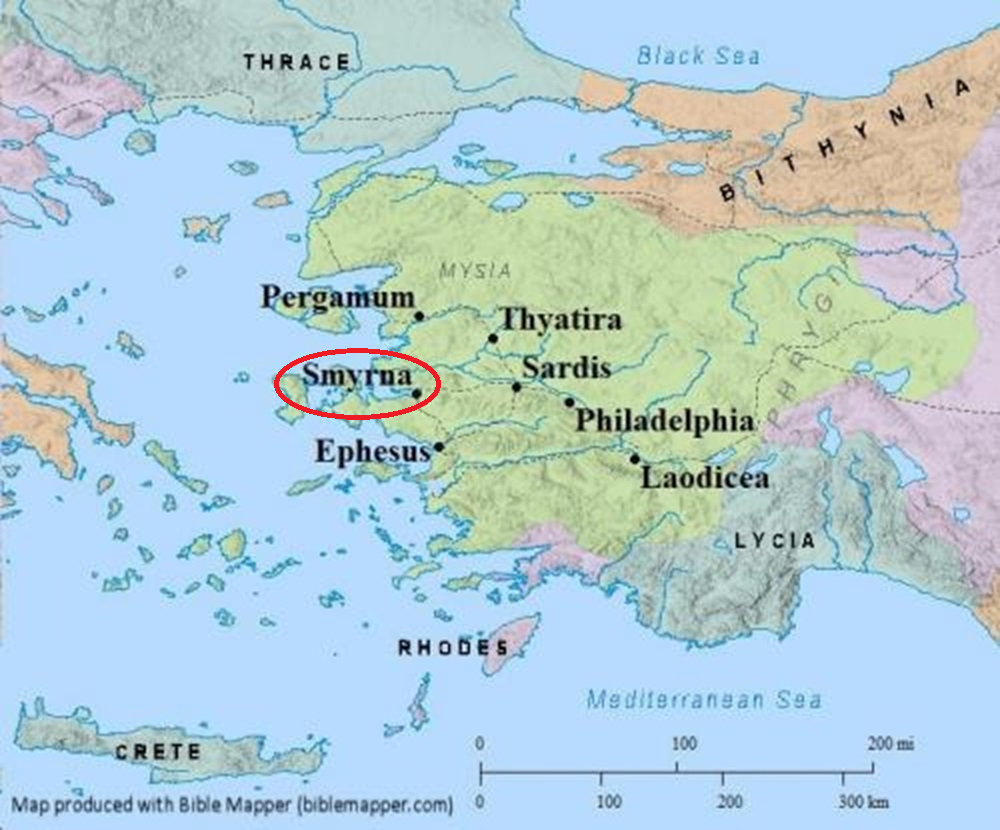 Smyrna - faithful unto deatht